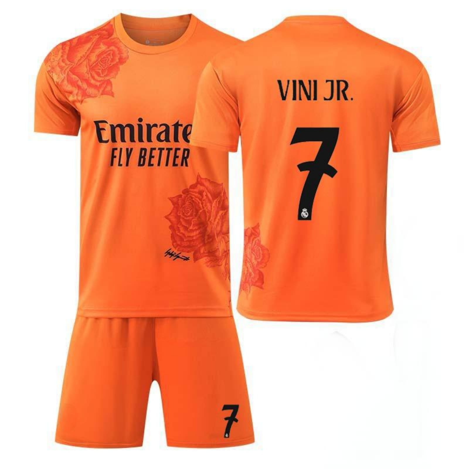KuruS 2425 Spain Soccer Club Jerseys 2 Piece Sets, Number 7 VINI JR ...
