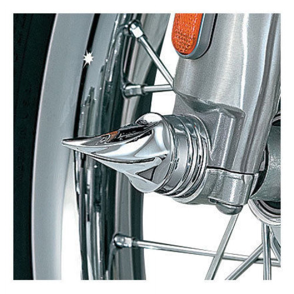Kuryakyn 1219 Twisted Front Axel Caps - Walmart.com