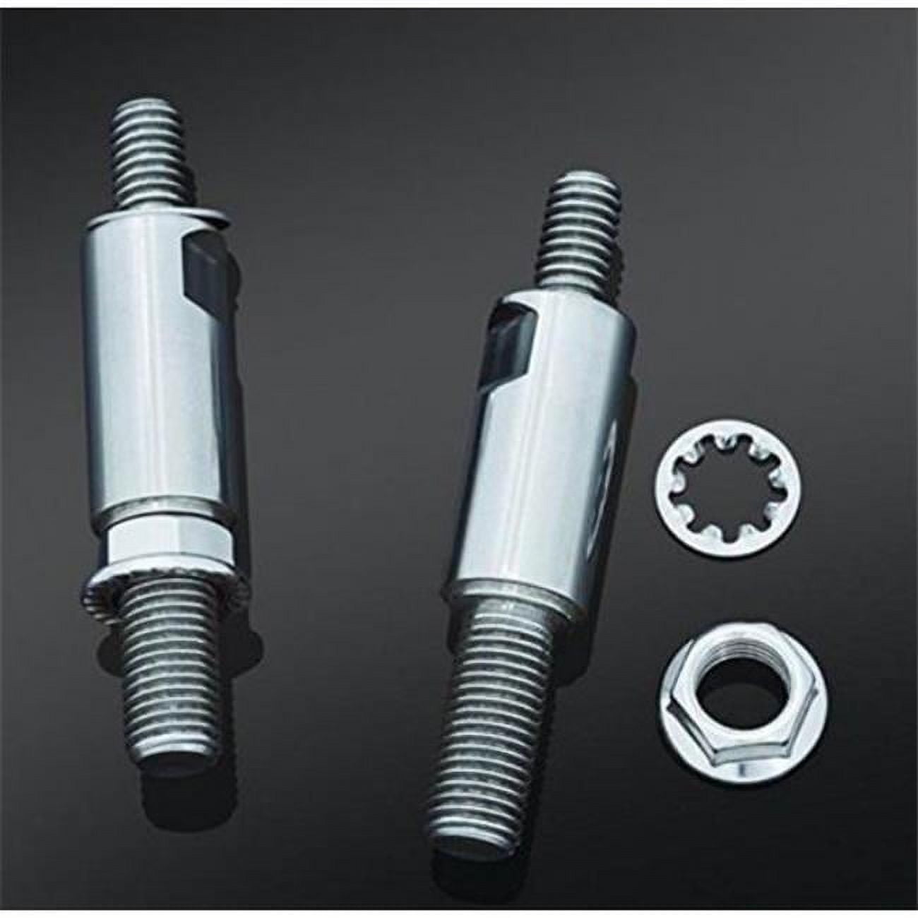 Kuryakyn 1713 Raised Mirror Adaptors for 2016 Honda Fury VT13CX - Walmart.com