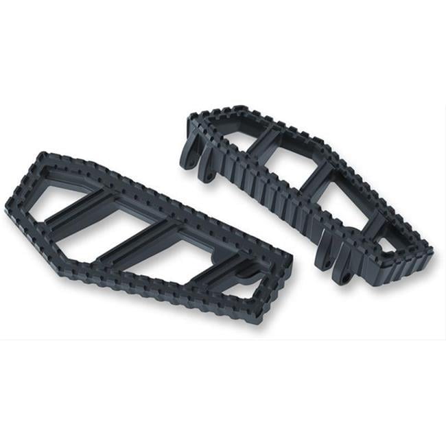 Kuryakyn Riot Satin Black Floorboards (3595) - Walmart.com