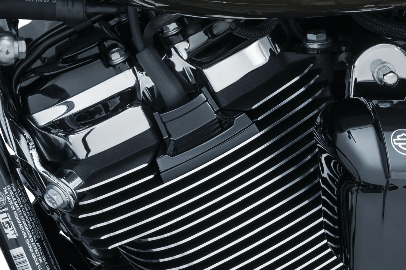 Kuryakyn 6444 Motorcycle Accent Accessory: Precision Spark Plug Covers ...