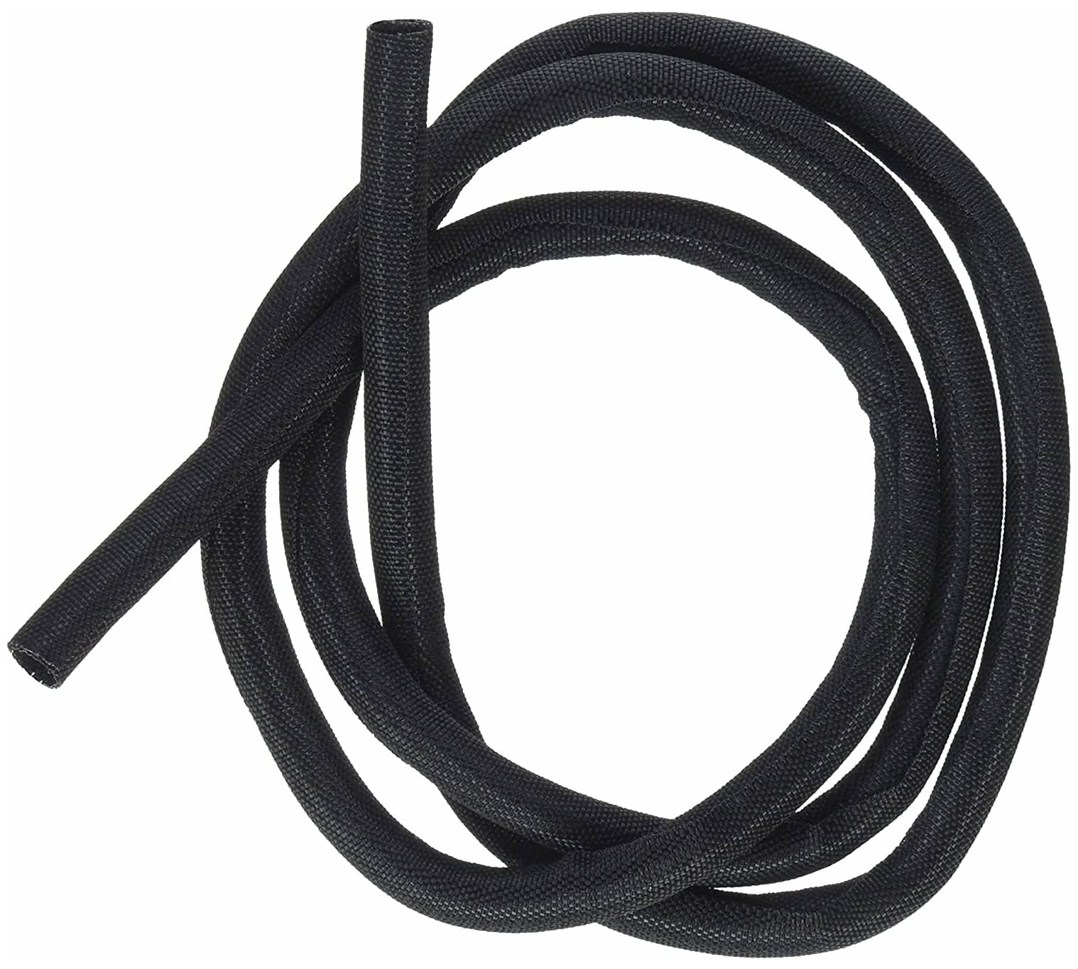 Kuryakyn 6ft Roundit 1/4" Black Wire Wrap (1987) - Walmart.com