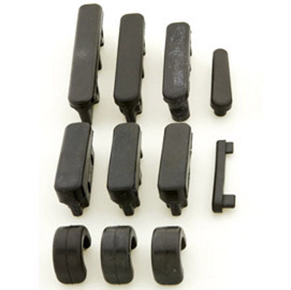 Kuryakyn 7010 Rubber Pads for One Transformer Floorboard - Walmart.com