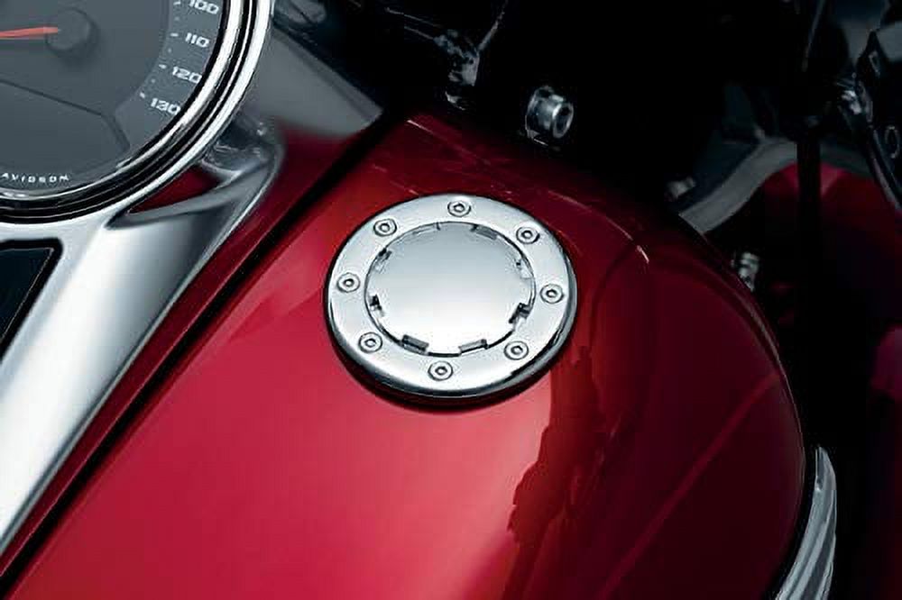 Kuryakyn 7434 Motorcycle Accessory: Vented Flush Mount Fuel Tank/Gas ...