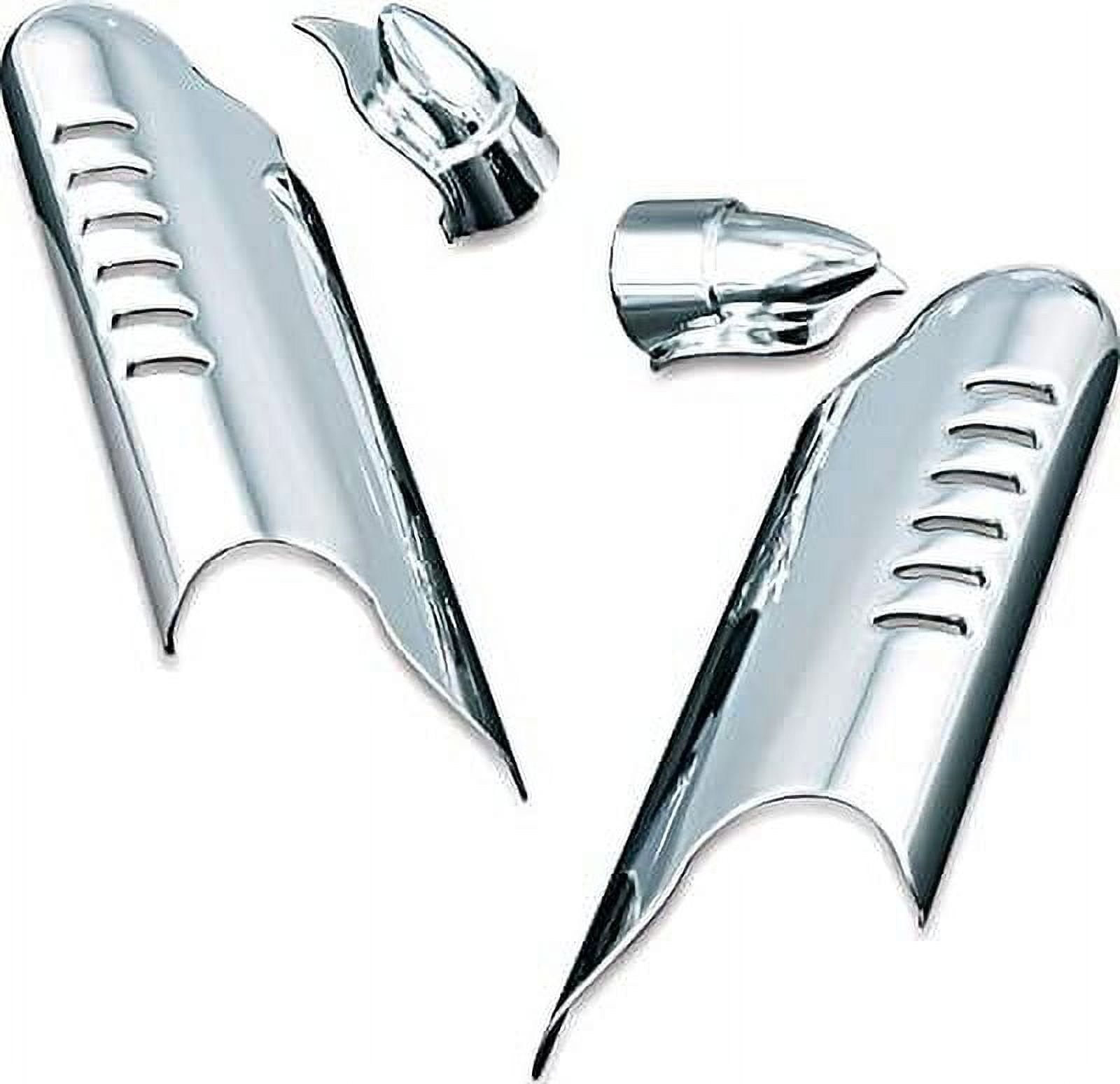 Kuryakyn 7768 Motorcycle Accent Accessory: Lower Fork Leg Deflector ...