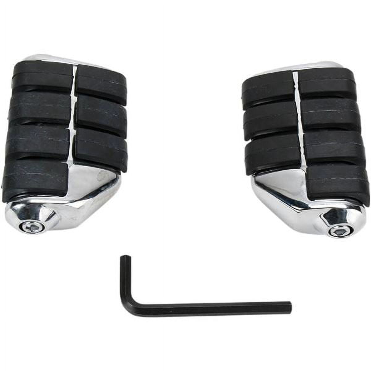Kuryakyn 7963 Dually ISO Peg without Adapters - Chrome - Pack of 2 ...