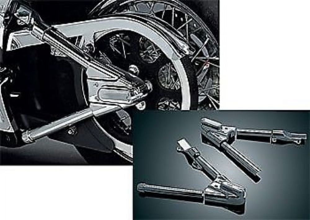 Kuryakyn 8256 Swingarm Cover Set with Unlighted Phantom Covers ...