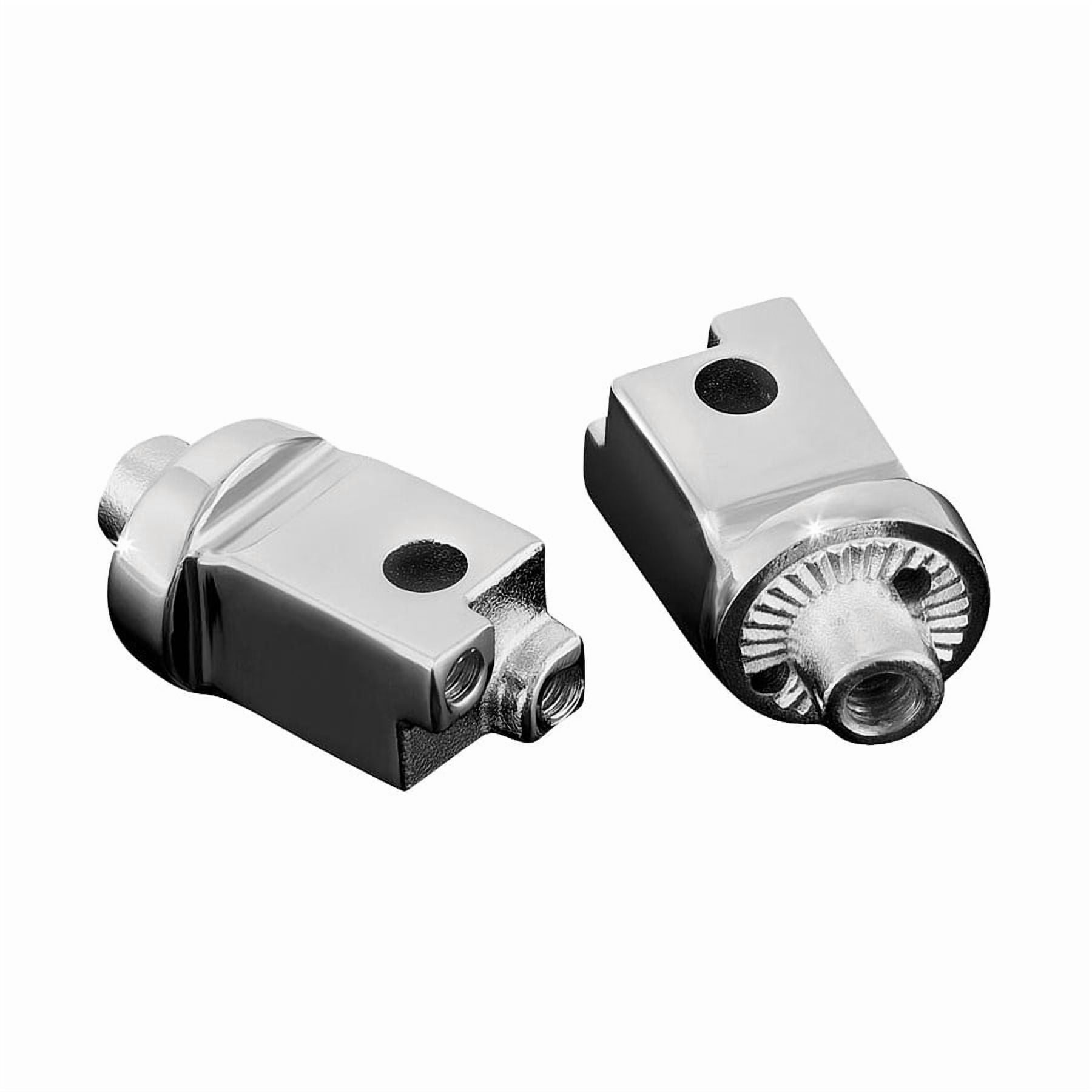 Kuryakyn 8818 Splined Male Mount Peg Adapters for Front/Rear Footpegs ...