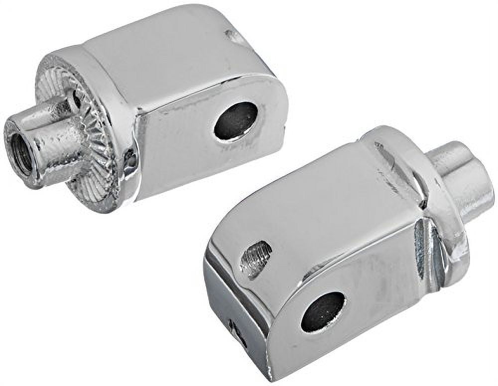 Kuryakyn 8825 Splined Male Mount Peg Adapters for Rear Footpegs and ...
