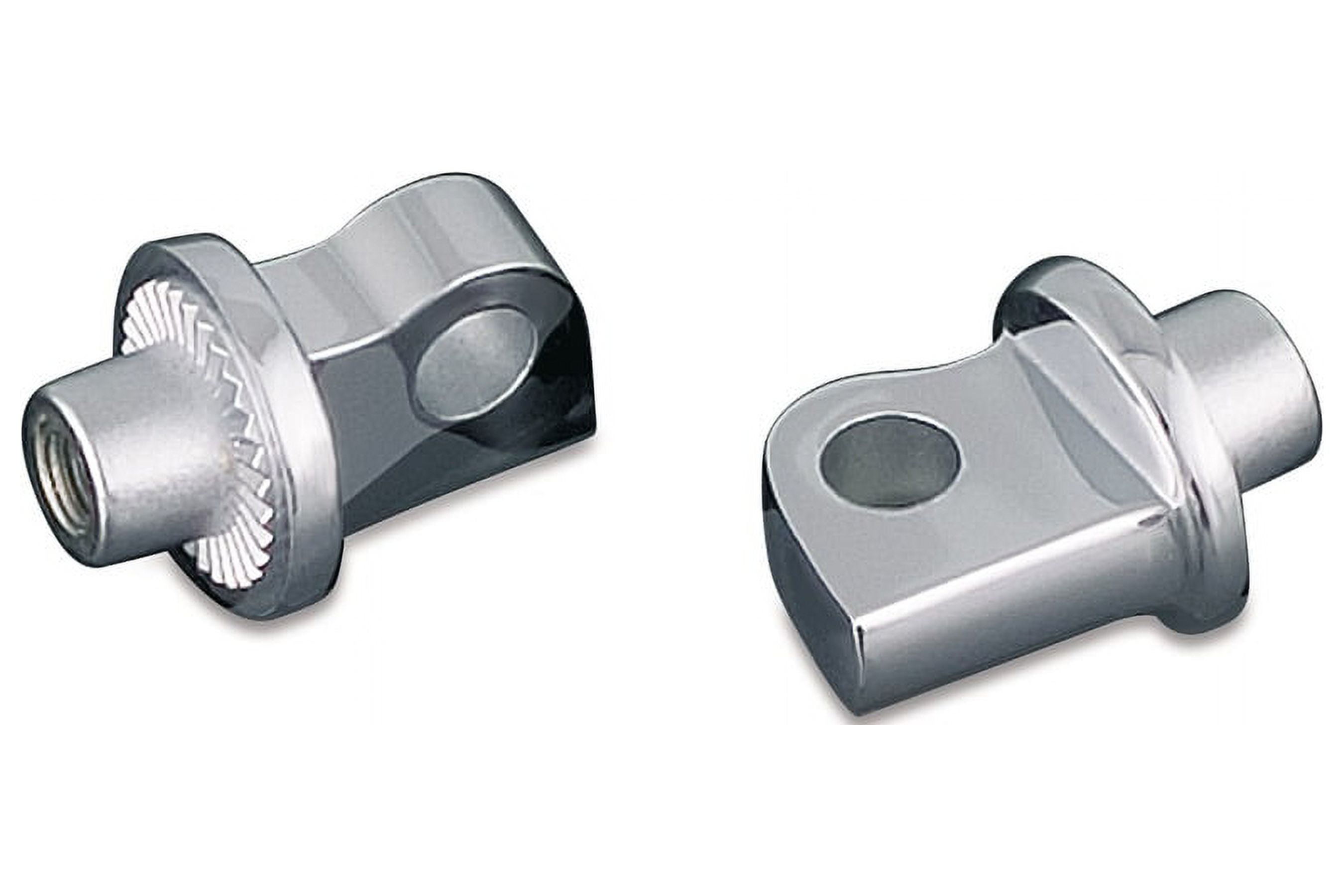 Kuryakyn 8881 Splined Male Mount Peg Adapters for Front/Rear Footpegs ...