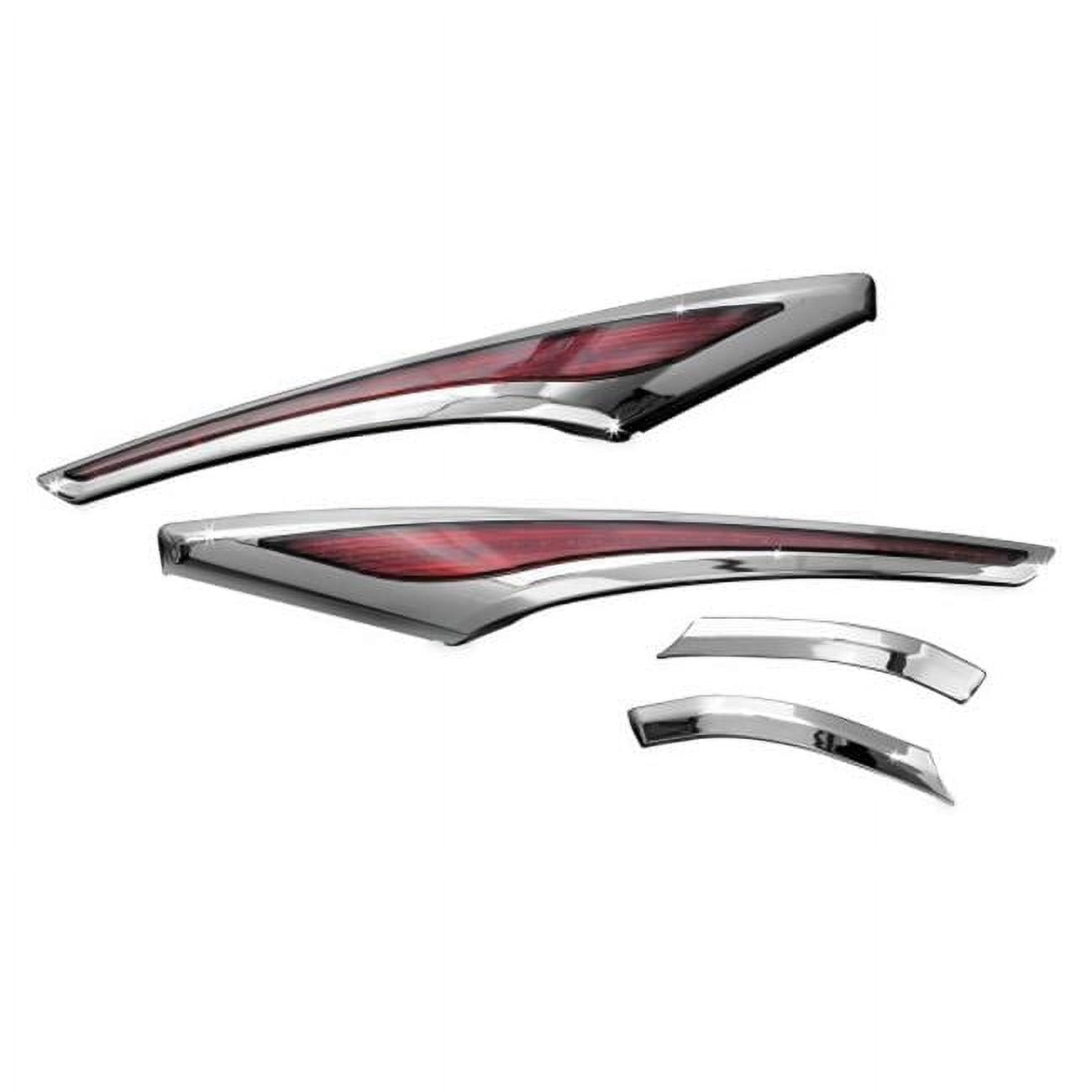 Kuryakyn Chrome Saddlebag Accent Swoop Led Lights 12-17 Fits Honda ...