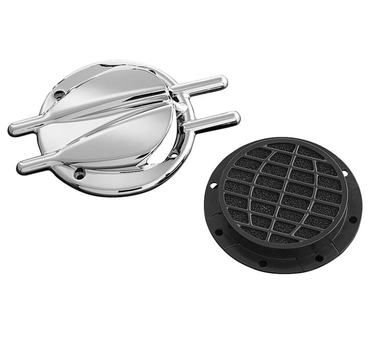 Kuryakyn Chrome Stinger Trap Door For Standard Hypercharger Air ...