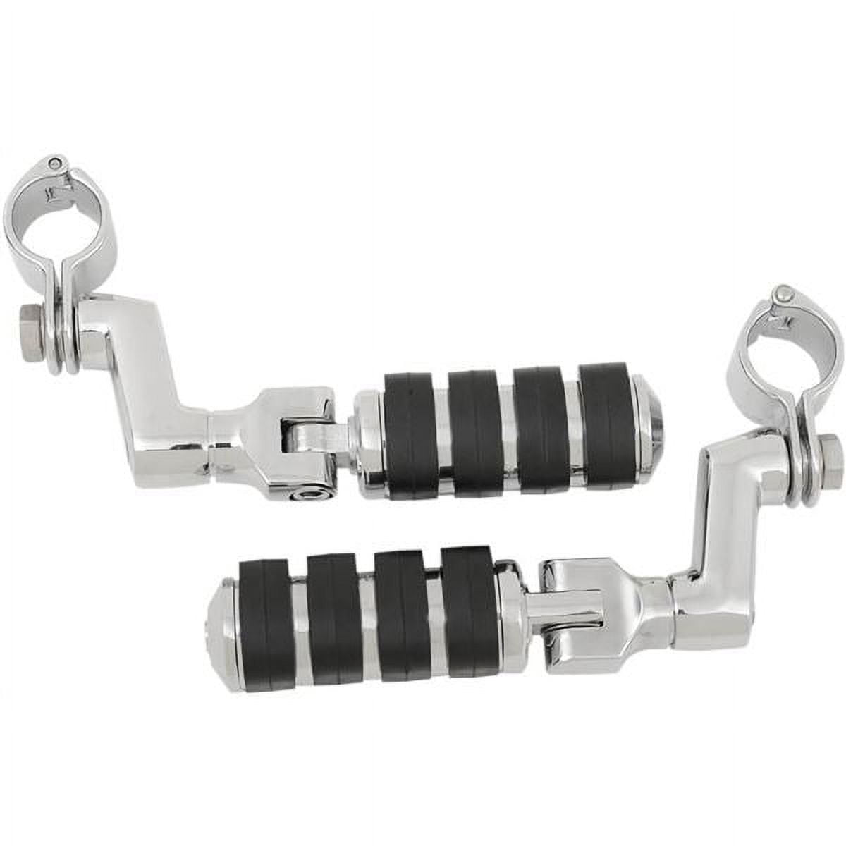Kuryakyn Large ISO-Pegs with Offset Mounts and Magnum Quick Clamps ...