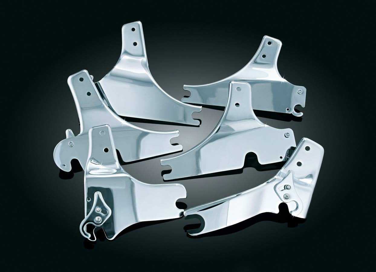 Kuryakyn Motorcycle Accessory: Transformer Backrest Quick Release Side ...