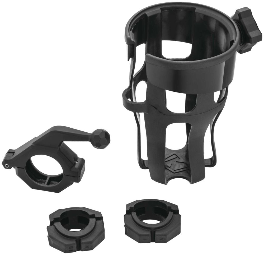 Kuryakyn Universal Black Reflex Drink Holder w/Bar Mount 6483 - Walmart.com