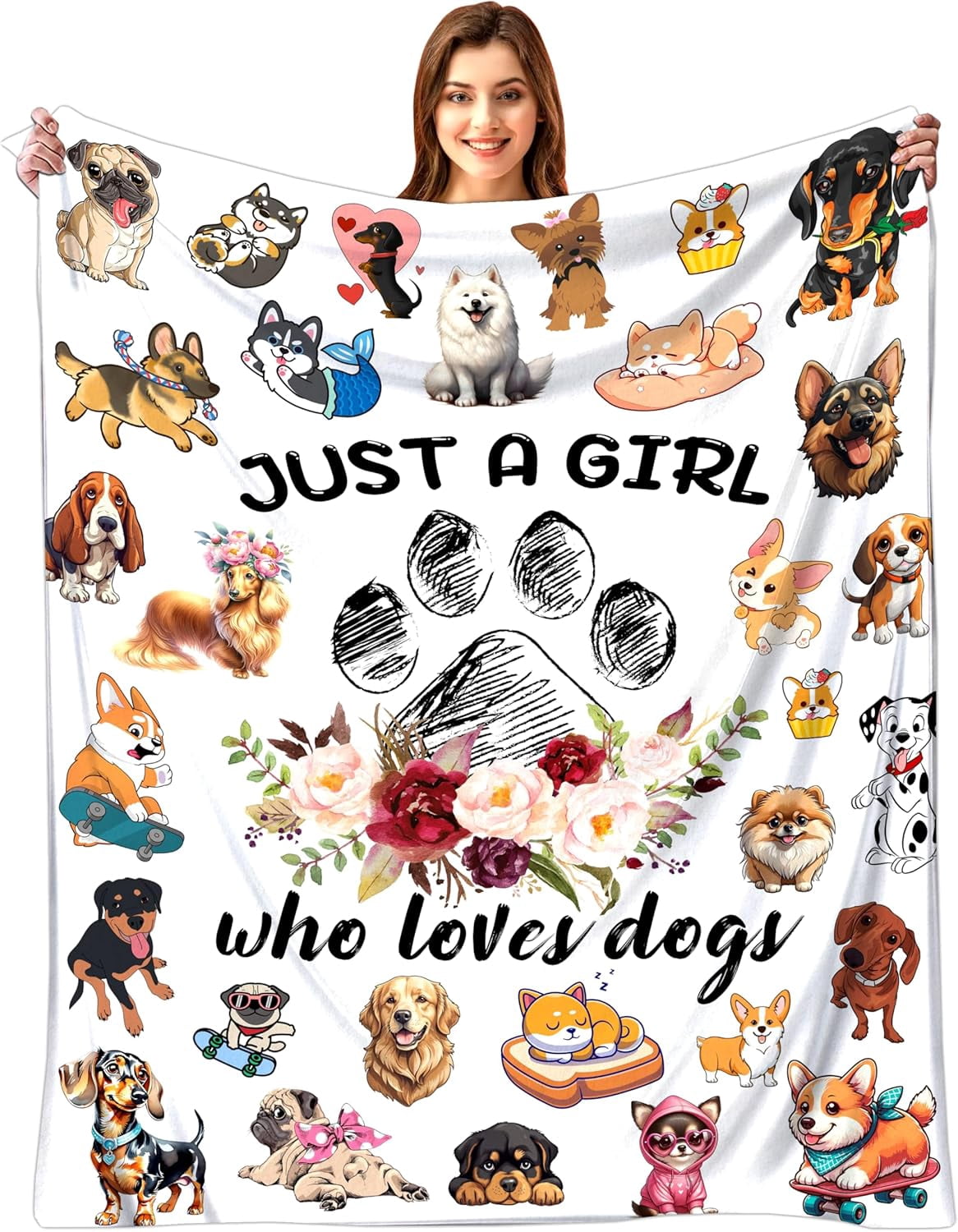 Kuscheln Dog Blanket Gifts for Girls Women, Dogs Blankets Gifts for Dog ...