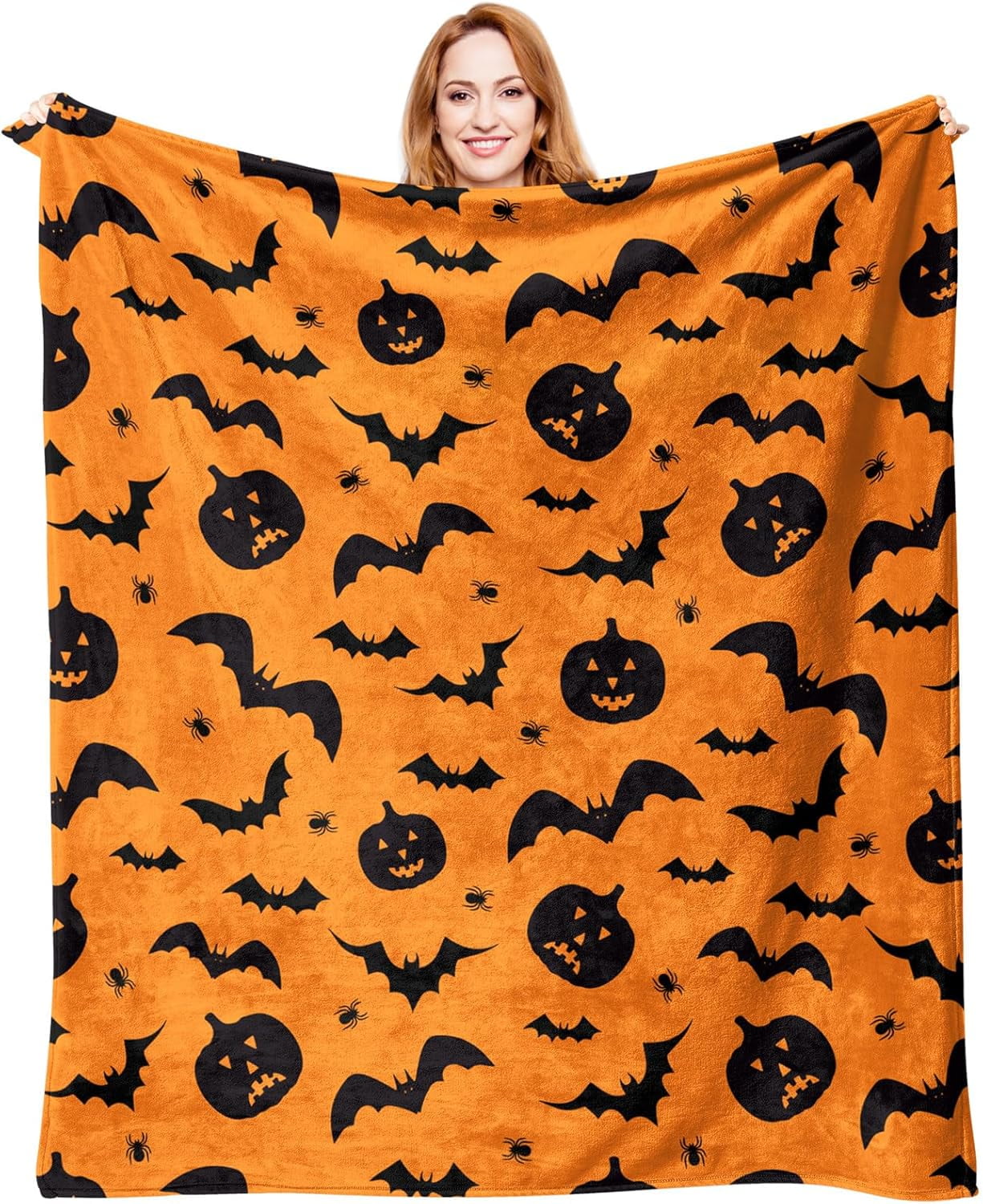 Kuscheln Halloween Blanket Happy Halloween 50" X 60" Soft Throw Blanket ...