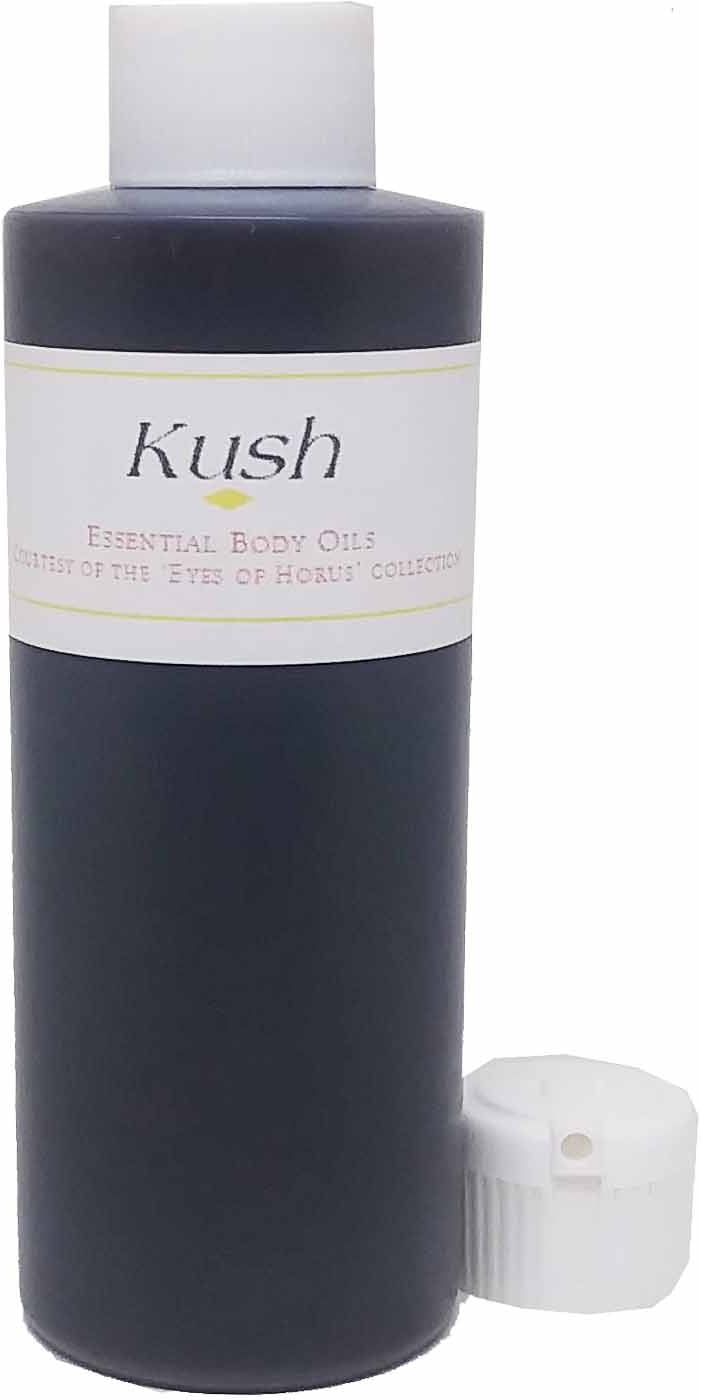 Kush Scented Body Oil Fragrance [Flip Cap - HDPE Plastic - 4 oz ...