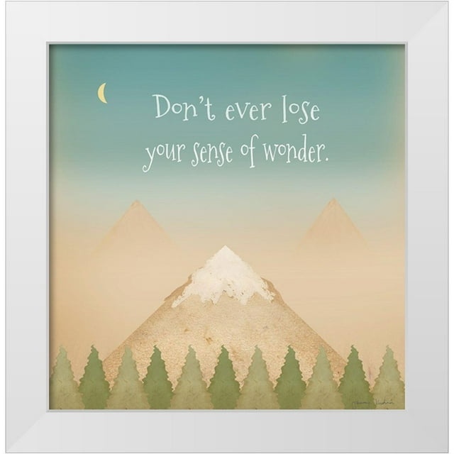 Kushnir, Tammy 12x12 White Modern Wood Framed Museum Art Print Titled - Sense of Wonder II ...