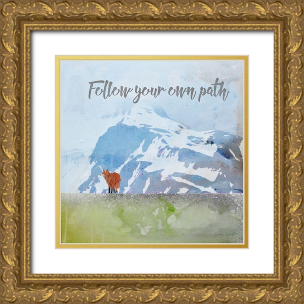 Kushnir, Tammy 26x26 Gold Ornate Wood Framed with Double Matting Museum Art Print Titled ...