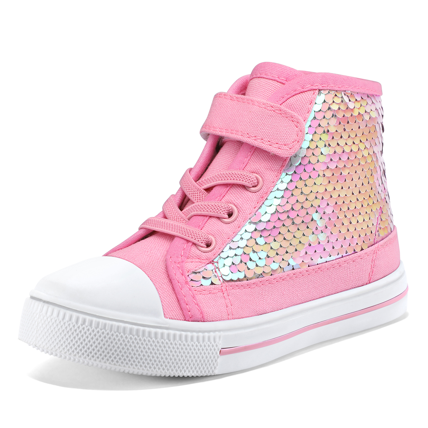 Kushyshoo Angel Unicorn Toddler High Top Girls Sneakers Kids Walking ...