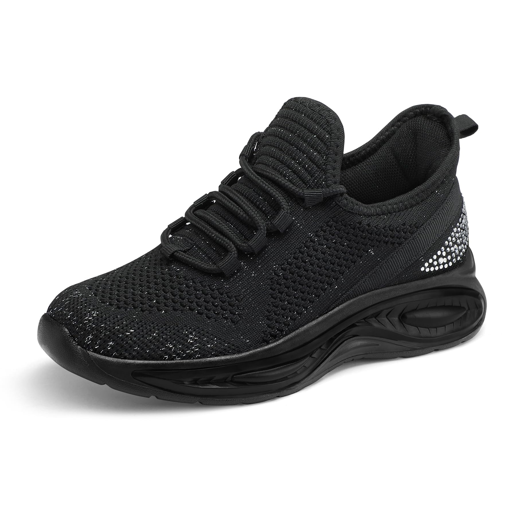 Kushyshoo Girls Lightweight Sneakers Kids Breathable Lace-up Tennis ...