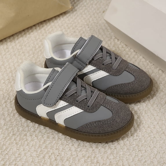 Kushyshoo Kid's Fashion Sneakers Comfortable Walking Non-Slip Gum Sole ...