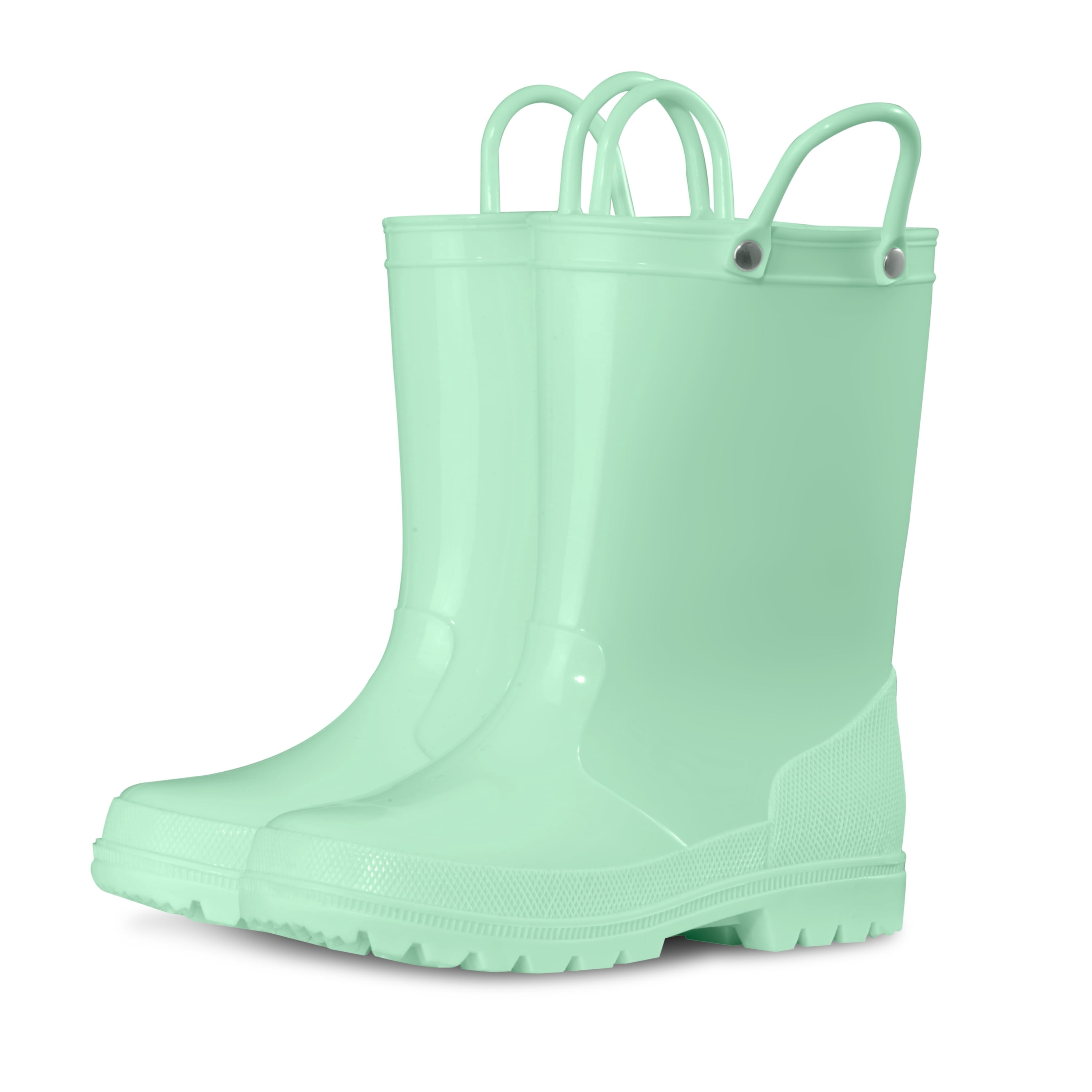 Kushyshoo Kids Rain Boots for Girls Boys Waterproof Rain Shoes with ...