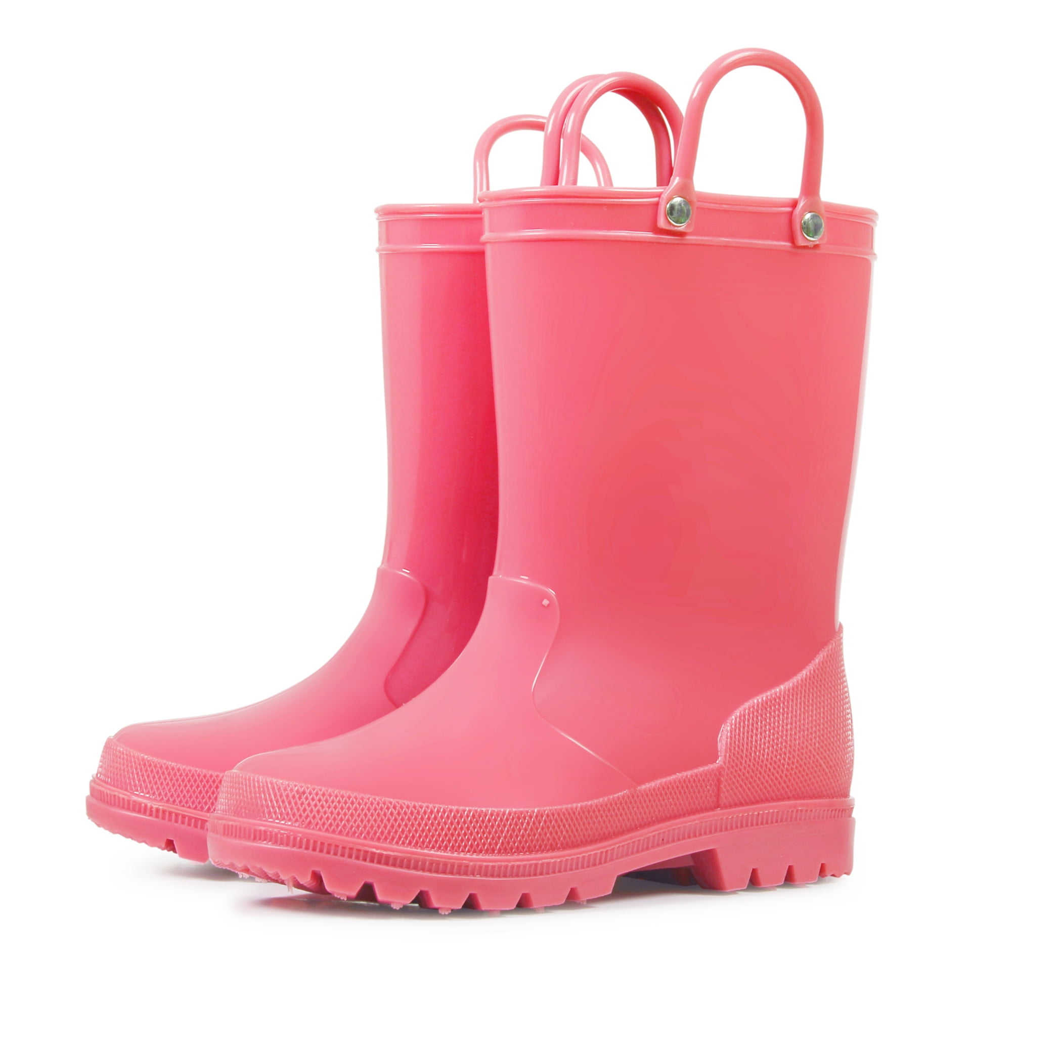 Kushyshoo Kids Rain Boots for Girls Boys Waterproof Rain Shoes with ...