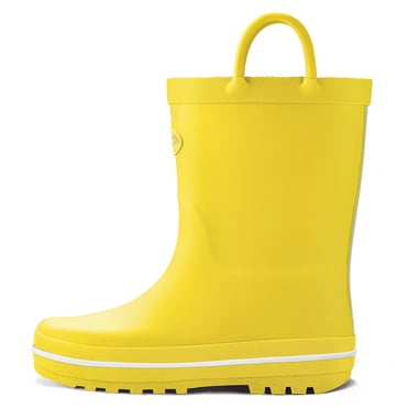 Hunter Girls Original Gloss Rain Boot, Yellow,2 M US - Walmart.com