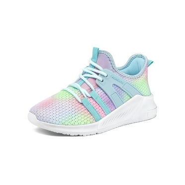 Athletic Works Everyday Mesh Lace-Up Athletic Sneaker (Little Girls ...