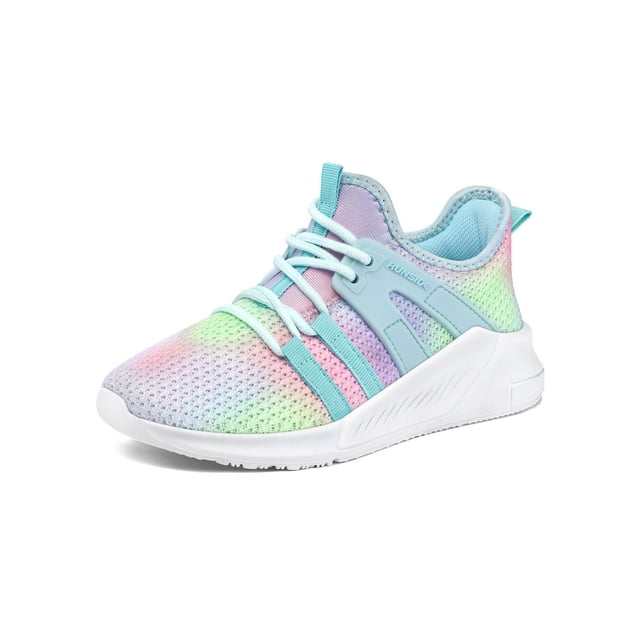 Kushyshoo Kids Sneakers, Gradient Blue, Athletic Tennis Running Shoes ...