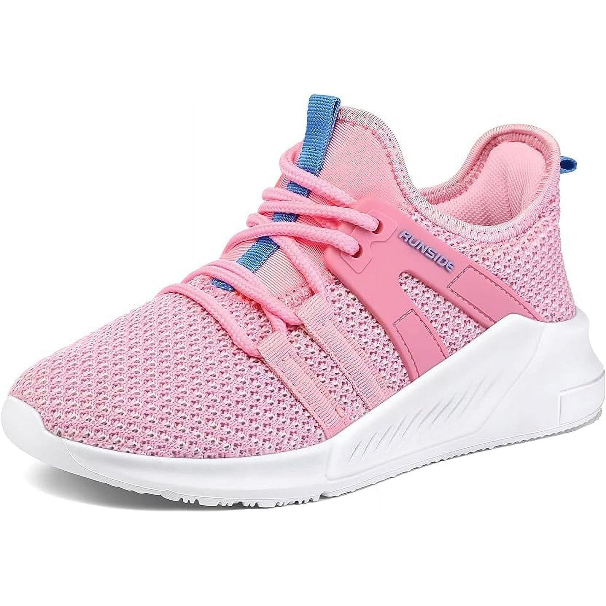 Kushyshoo Kids Sneakers Rose Red Running Tennis Athletic Shoes for Girls Size 12 (Little Kid ...