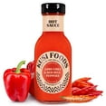 Kusi Foods Peruvian-Style Hot Sauce Made with Limo Chili Red Bell Peppers Vinegar and Salt ...