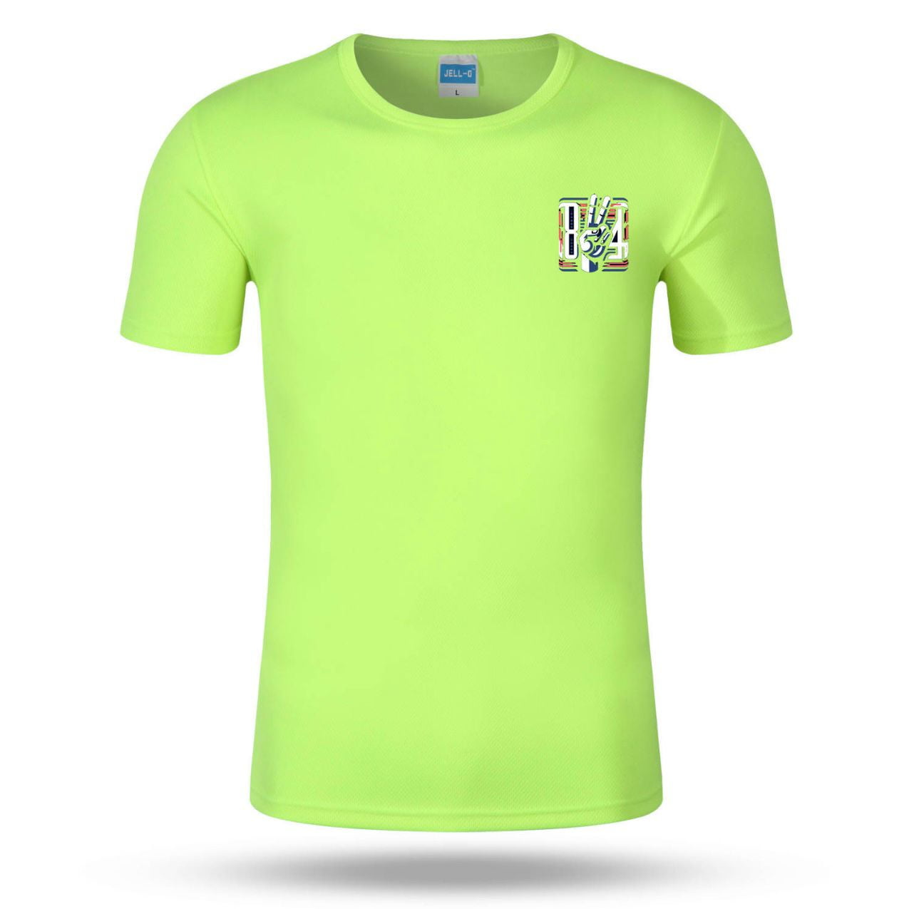 Brand 804 Ultimate Performance DryFit Slim-Fit Green T-Shirt (XXL - medium)—perfect for both gym ...