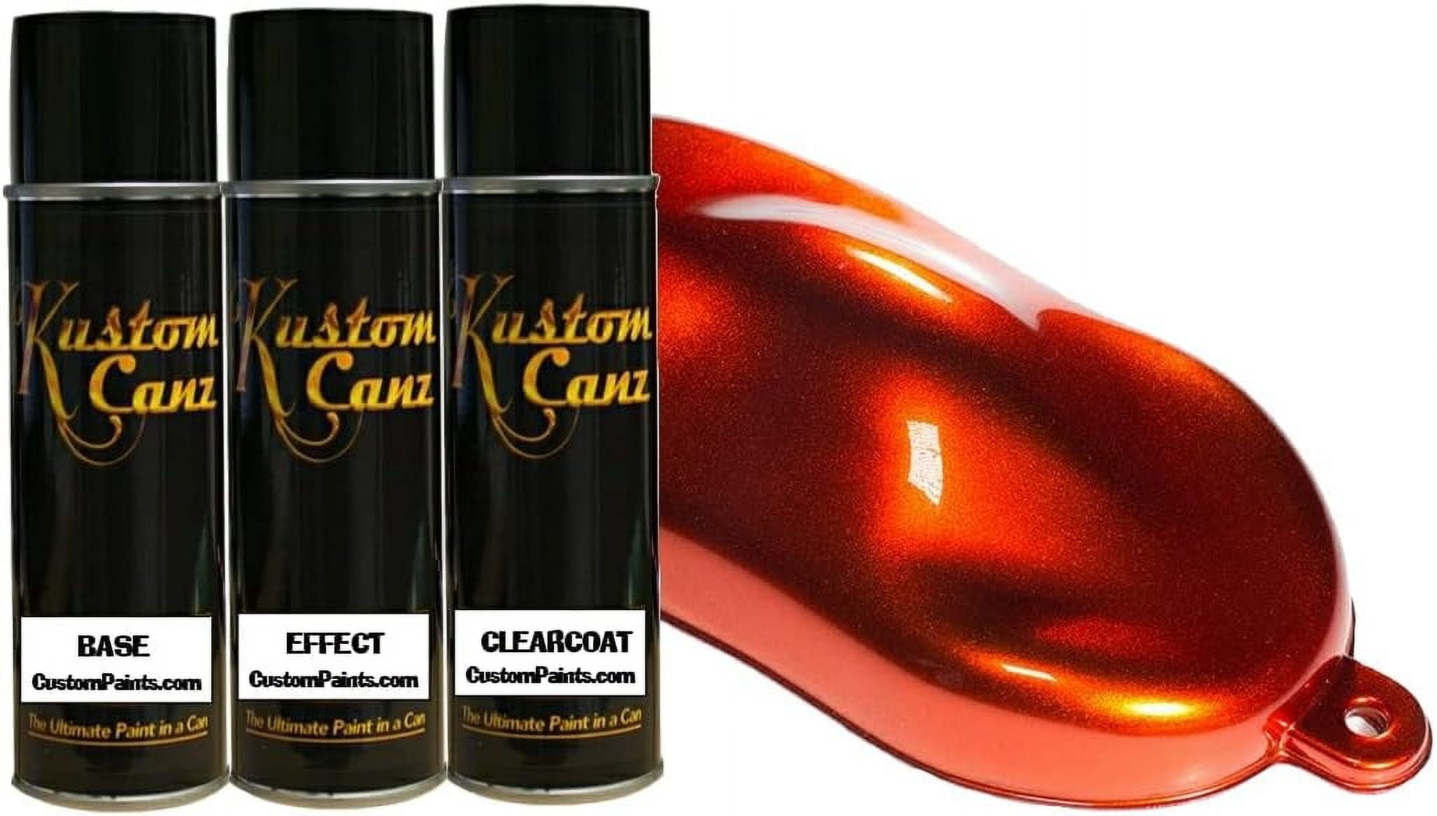 Kustom Canz Candy Orange - Aerosol Can Kit - Walmart.com