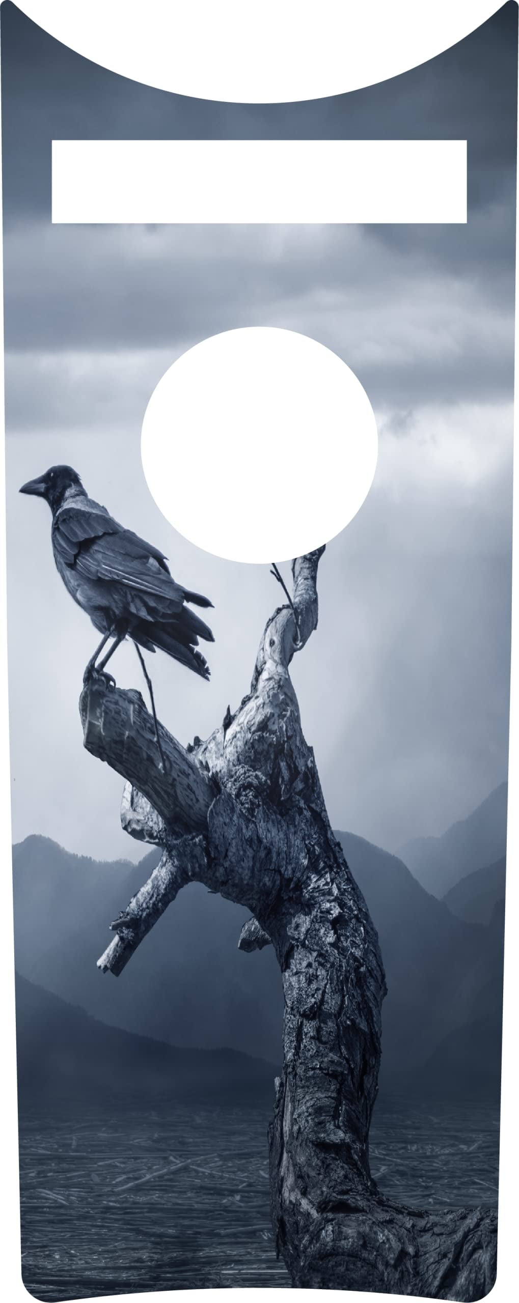 Kustom Cycle Parts Aftermarket Black Raven Plastic Dash Panel Console ...