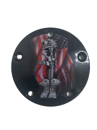Kustom Cycle Parts Fallen Soldier Aftermarket American Flag Points ...