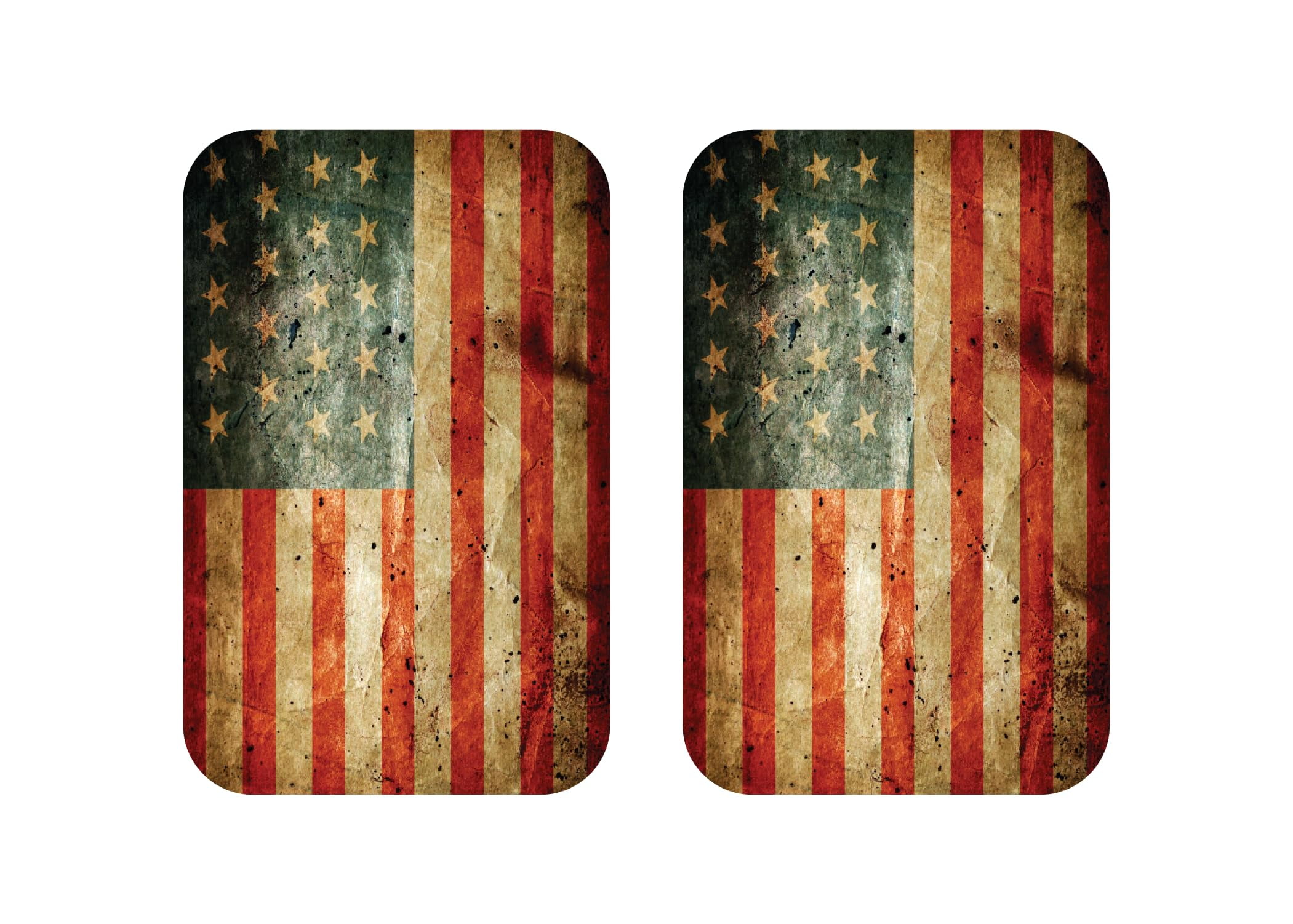 Kustom Cycle Parts Rustic American Flag Antenna Hole Plug. Fits 2006 to ...