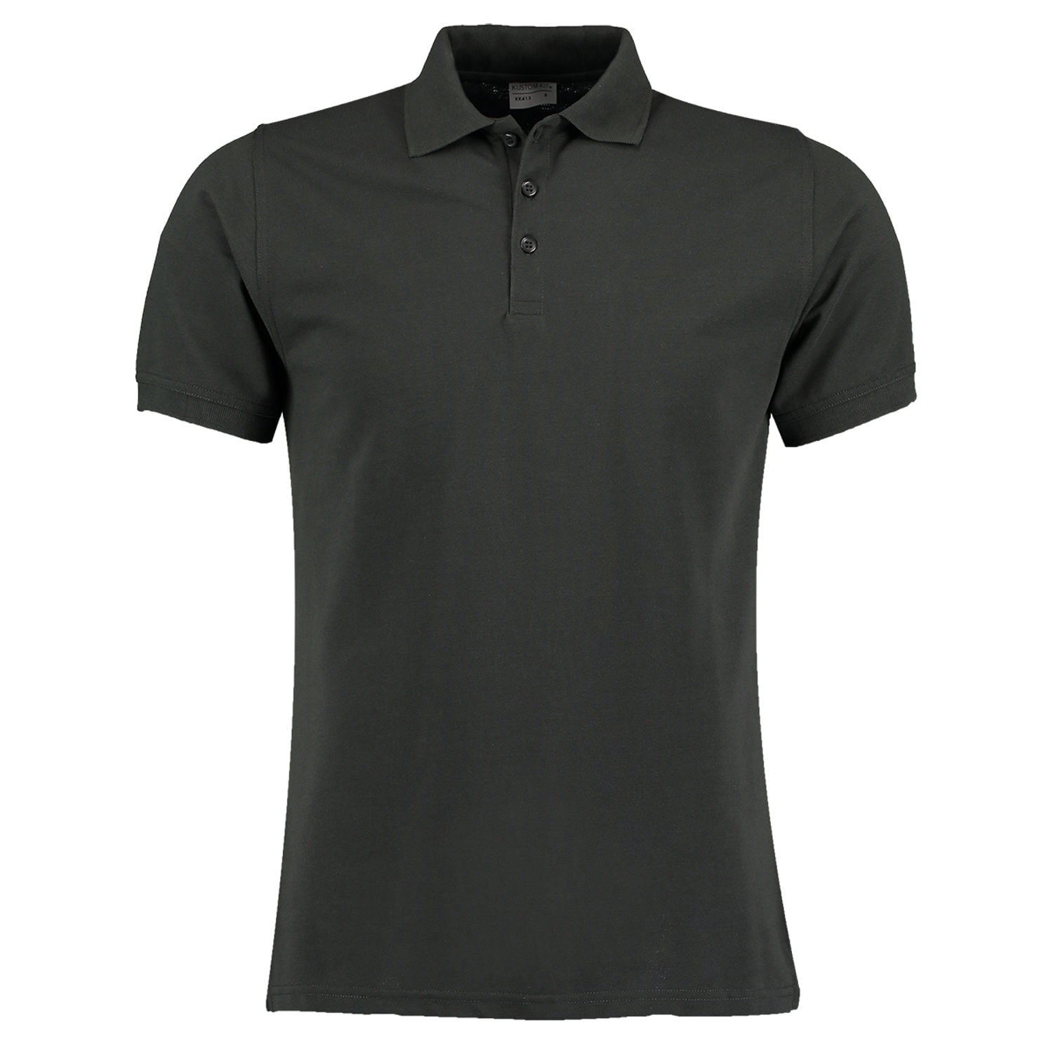 Kustom Kit Adult Klassic Pique Slim Polo Shirt - Walmart.com
