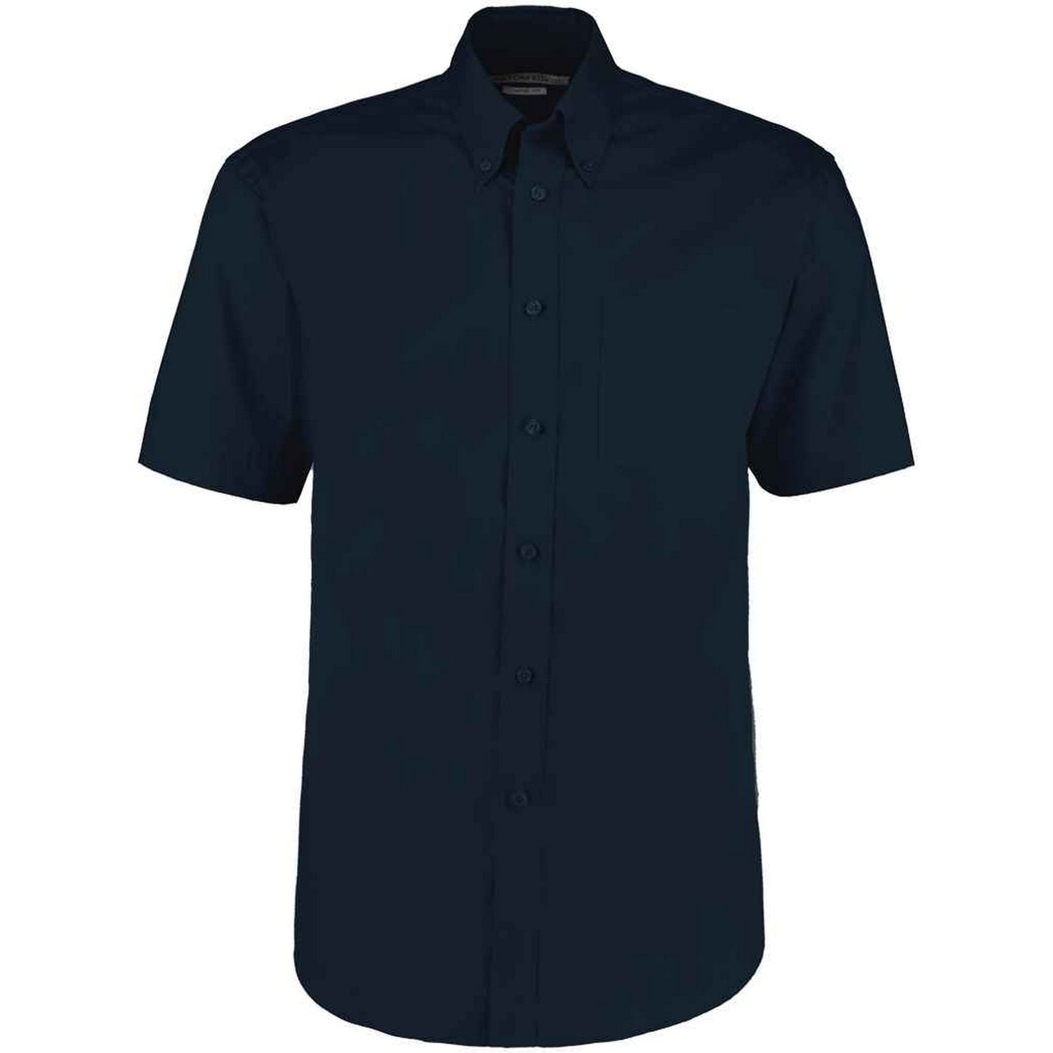 Kustom Kit Mens Oxford Short-Sleeved Formal Shirt - Walmart.com