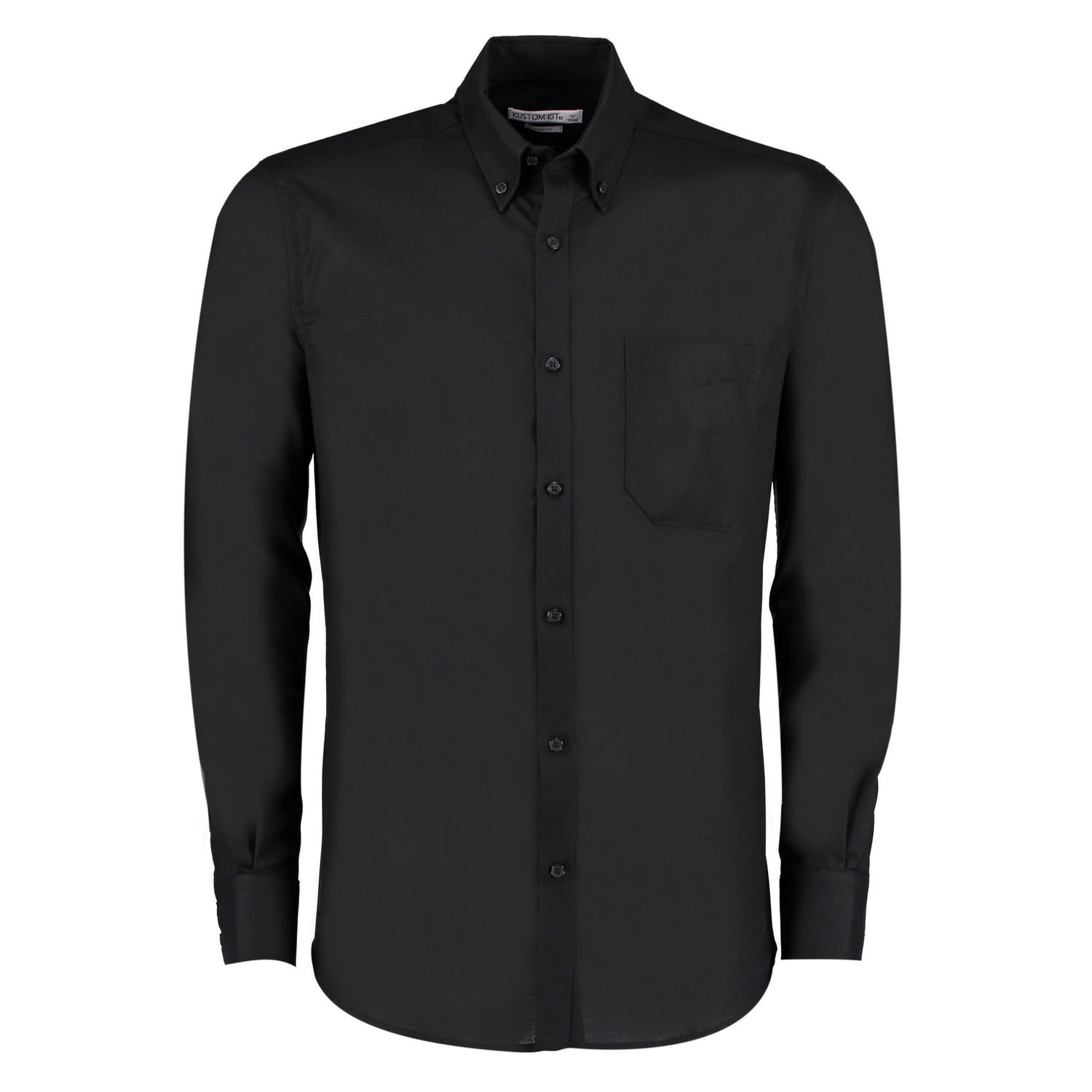 Kustom Kit Mens Oxford Slim Work Formal Shirt - Walmart.com