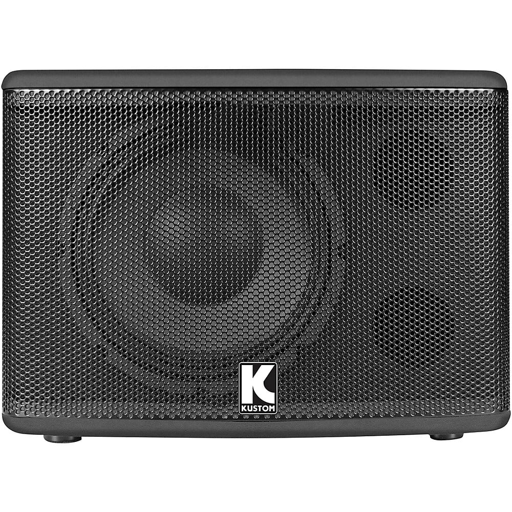 "Kustom PA110-SC 10"" Powered Subwoofer with 200W RMS, Compact Design ...