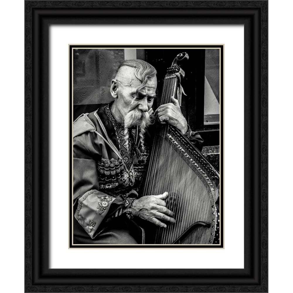 Kustom Shots, Dave 12x14 Black Ornate Wood Framed with Double Matting ...