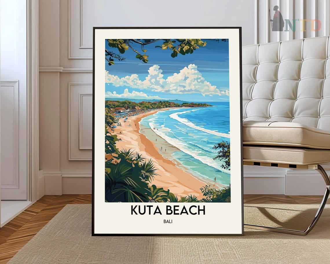 Kuta Beach Poster, Kuta Beach Print, Kuta Beach Photo, Kuta Beach ...