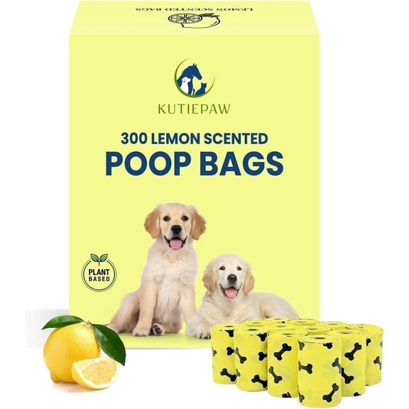 Extra Large Leakproof Dog Waste Bags 10 Roll Strong Durable Pet Poop ...