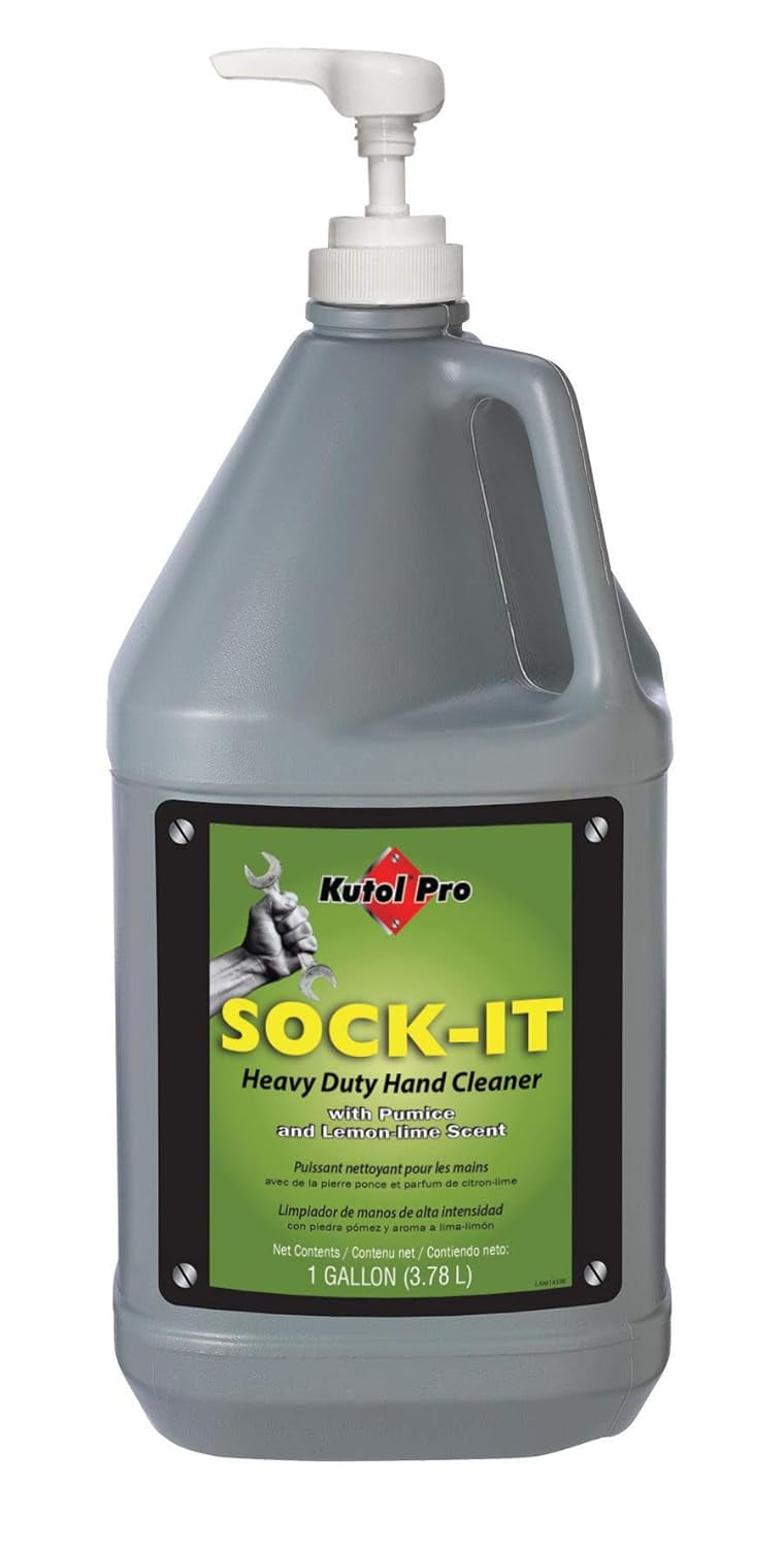 Kutol Pro Sock-It Heavy Duty Hand Cleaner, 1 Gallon Pump Bottle, Pack ...