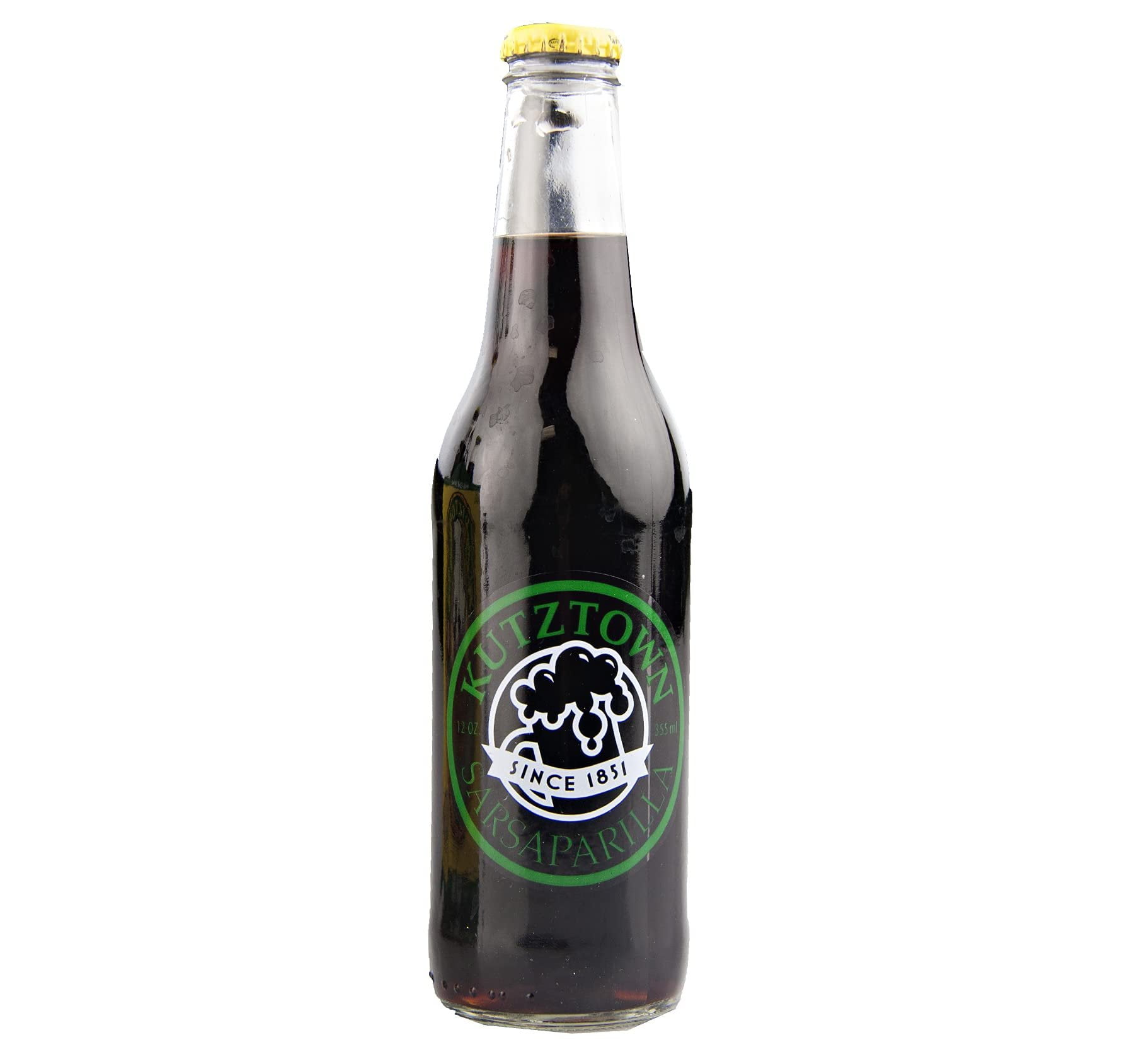 Kutztown Glass Bottle Sarsaparilla Soda, Favorite Amish Drink, 12 Oz ...