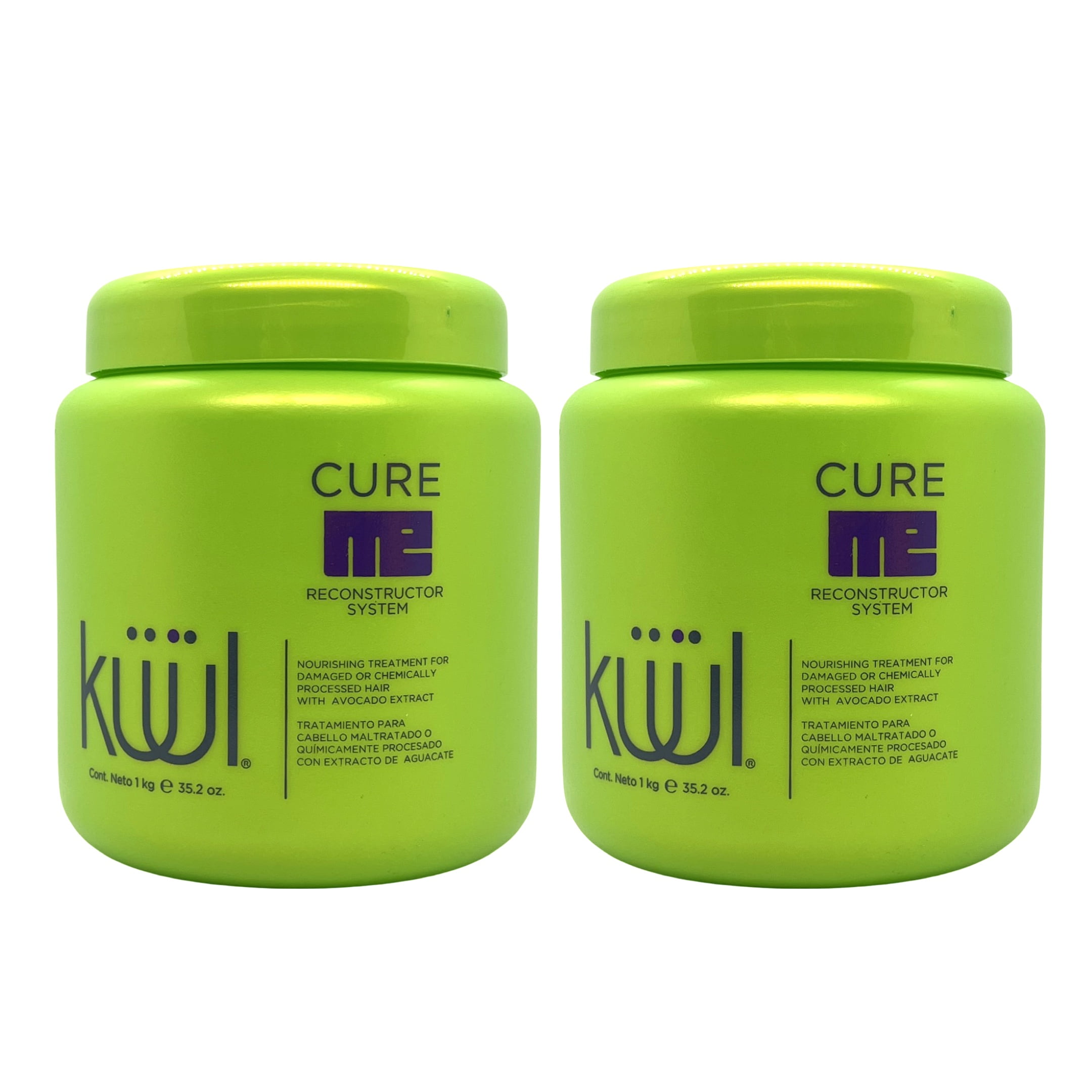 Kuul Cure Me Reconstructor System Treatment Hair (Pack of 2) - Walmart.com