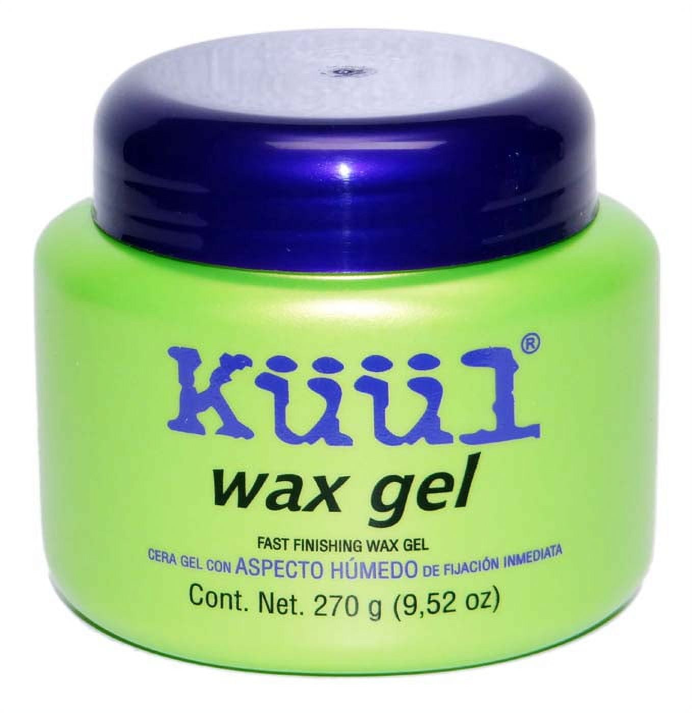 Kuul Fix Me Instant Hold Wax Gel Wet Look 9.52 oz - Walmart.com
